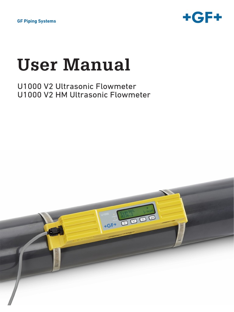 User Manual: U1000 V2 Ultrasonic Flowmeter U1000 V2 HM Ultrasonic ...
