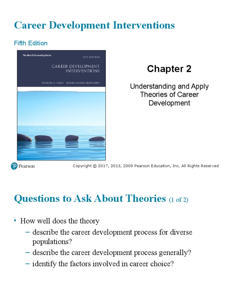 Chapter 2 Understanding and Apply Theories of Career Development | PDF ...