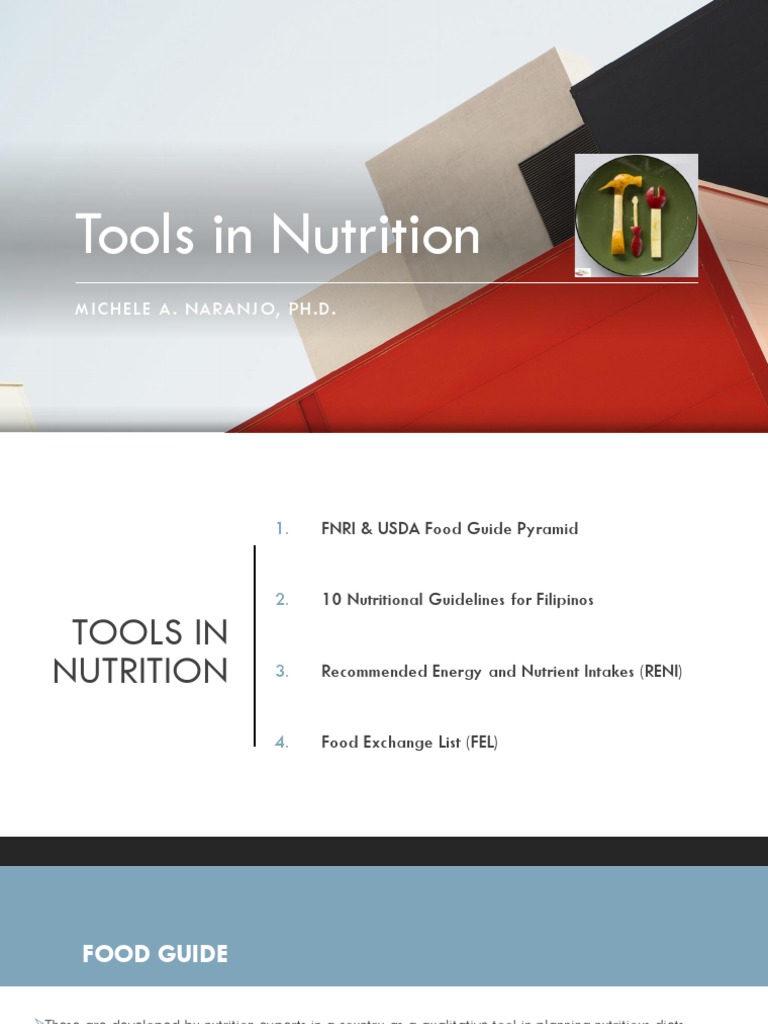 Tools in Nutrition | PDF | Nutrients | Foods