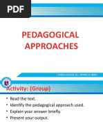 5 Pedagogical Approaches | PDF | Constructivism (Philosophy Of ...