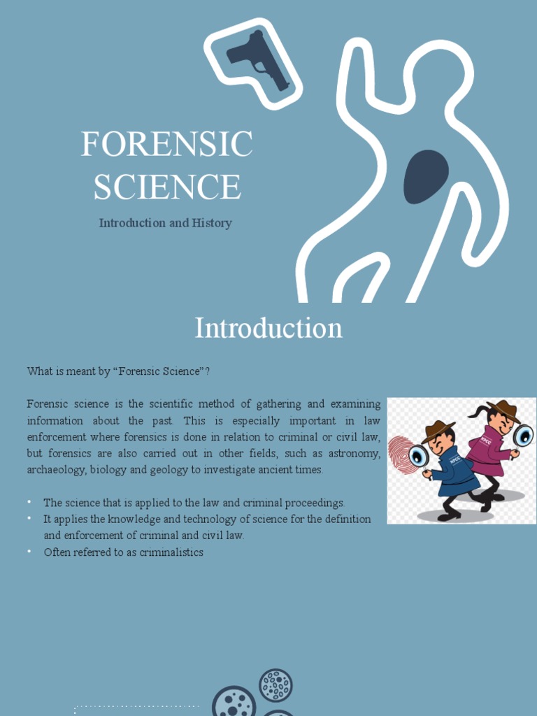 Forensic Science: Introduction and History | PDF | Forensic Science ...
