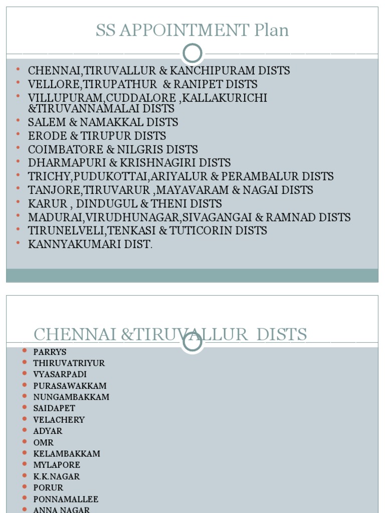 SS Appointment | PDF