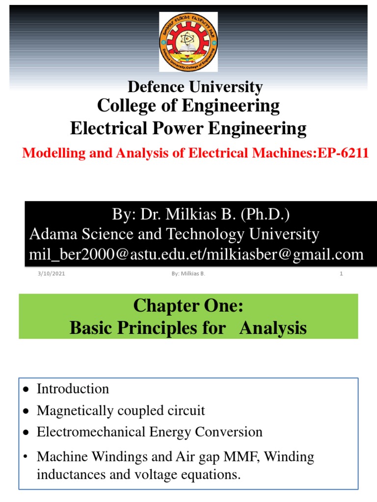 Chapter One | PDF | Inductor | Inductance