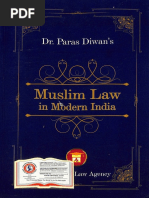 Modern Hindu Law by Dr. Paras Diwan (24th Edition) | PDF | Wife | Husband