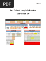 Tutorial 1 Four Sided Precast Culvert | PDF | Dialog Box | Button (Computing)