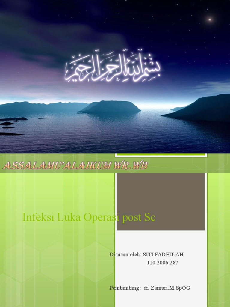 Infeksi Luka Operasi | PDF