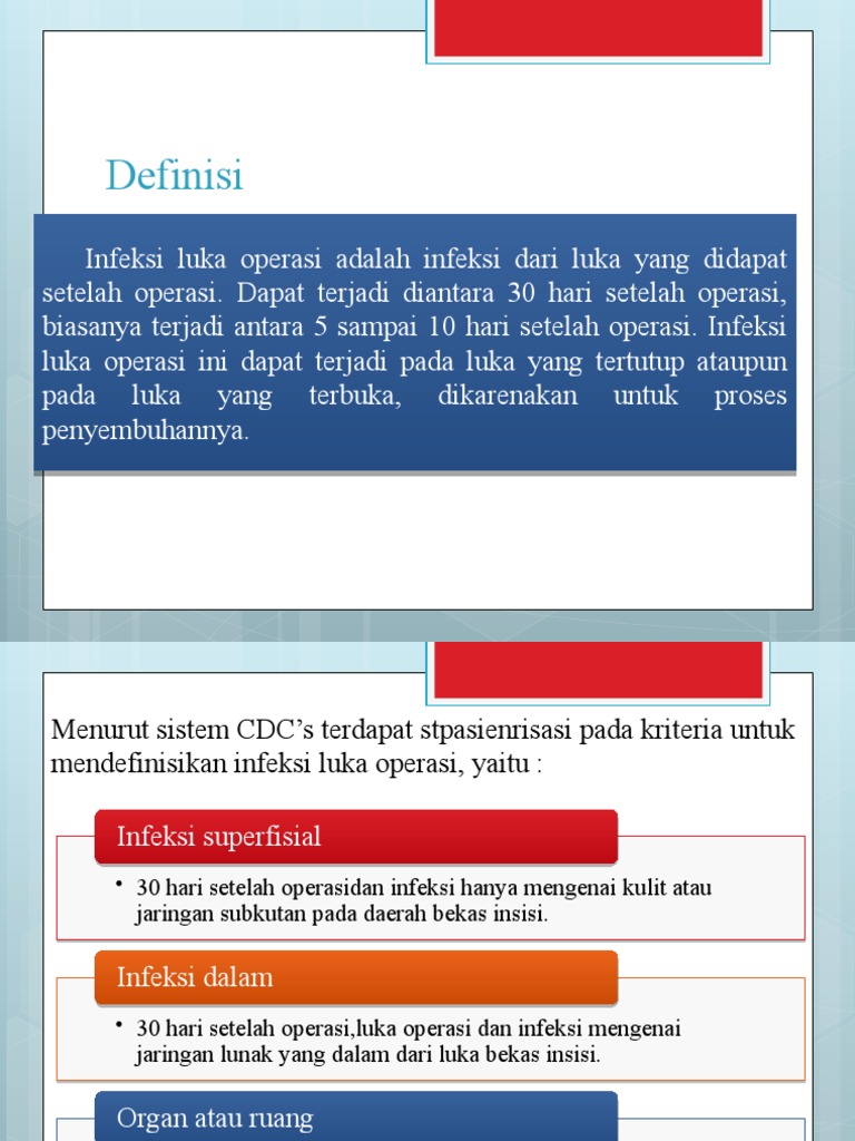 Infeksi Luka Operasi | PDF