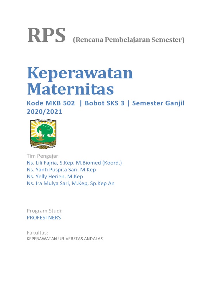 RPS Blended Learning Basis OBE Maternitas | PDF | Sains & Matematika