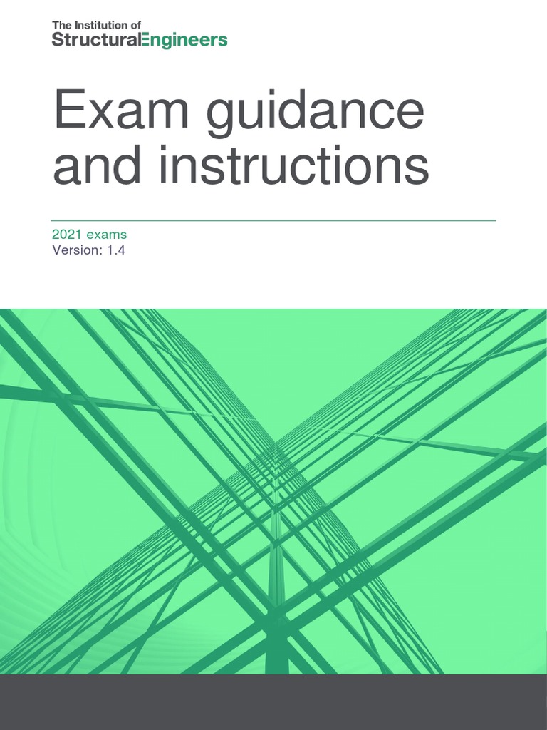 Exam Guidance and Instructions | Download Free PDF | Deep Foundation ...