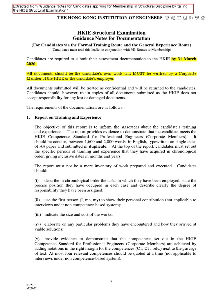 (CB) Guidance Notes For Documentation + CPD Requirement & Guidelines ...