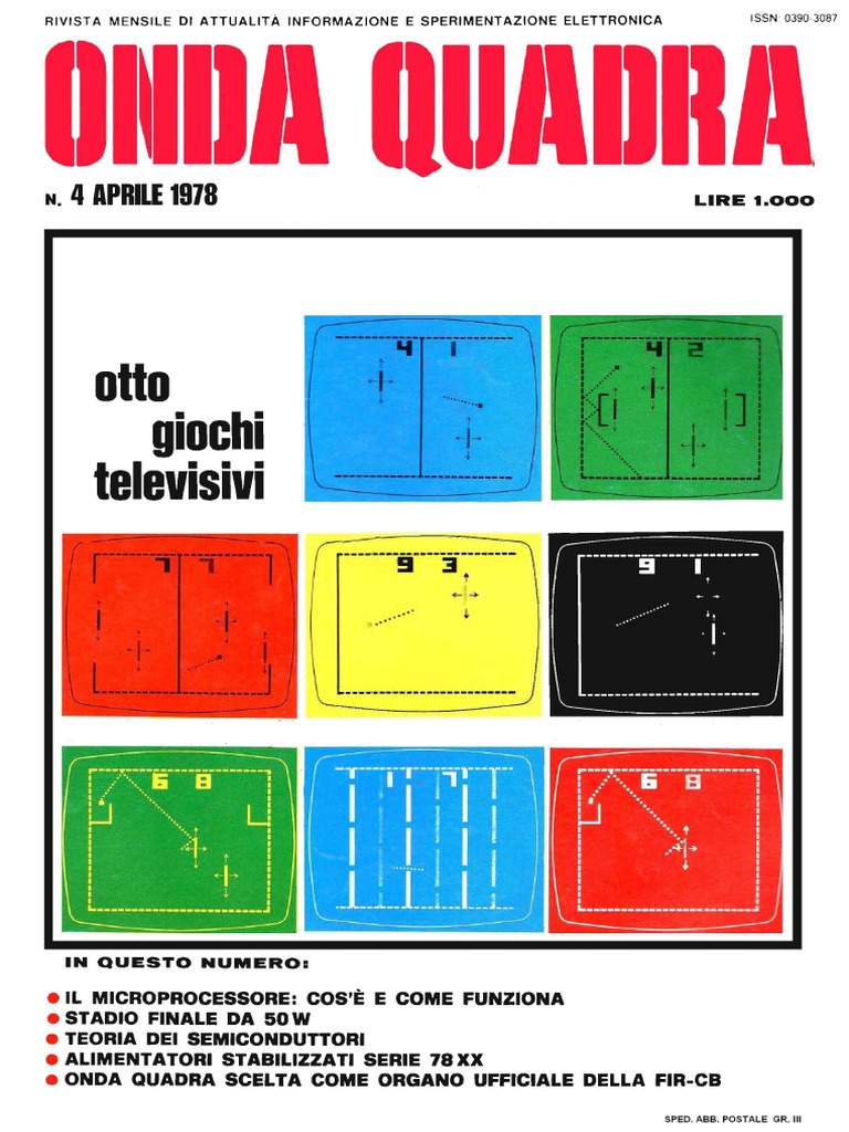 Onda Quadra 1978 - 04 | PDF