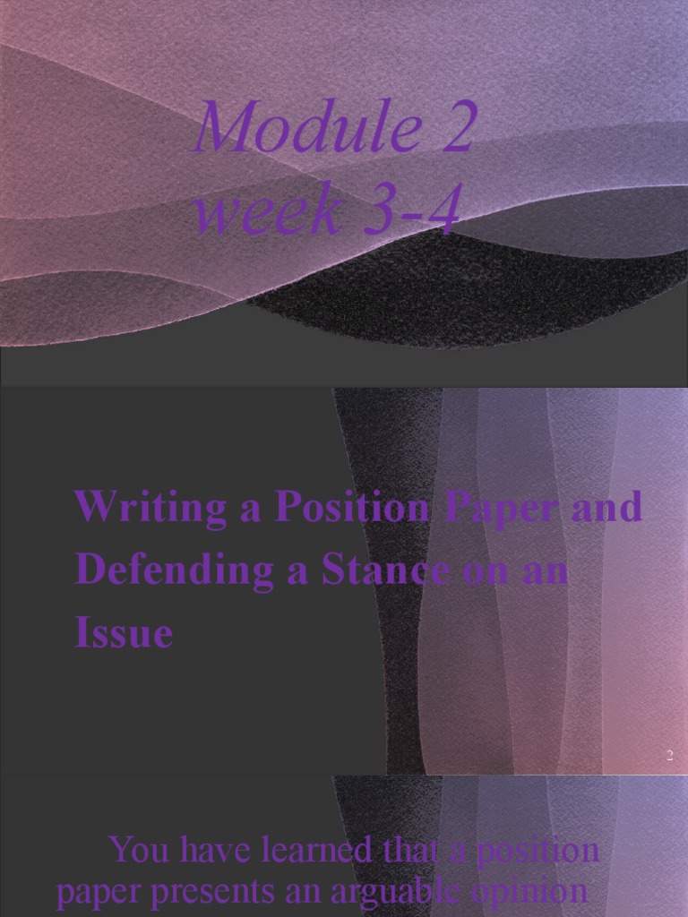 Eaap Week3 | PDF | Argument | Evidence