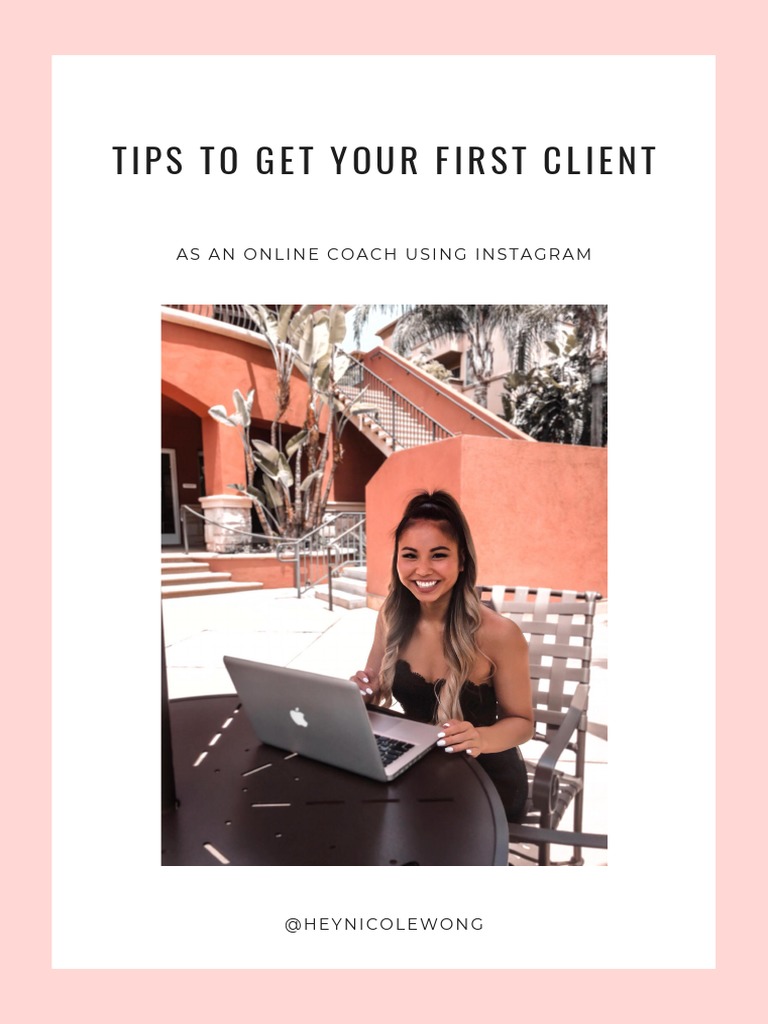 First Client Tips for Online Coaches | PDF | Communication