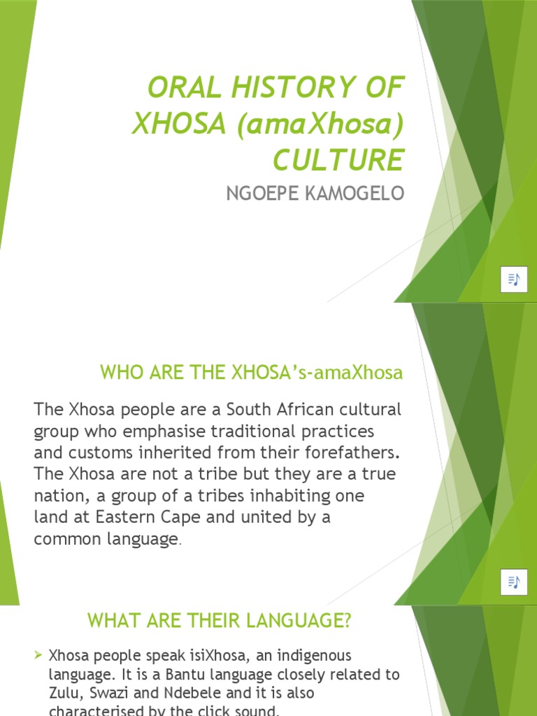 Xhosa Culture and Traditions Overview | PDF | Xhosa People