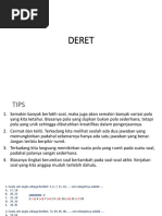 Psikotes Deret Angka Dan Kunci Jawaban | PDF