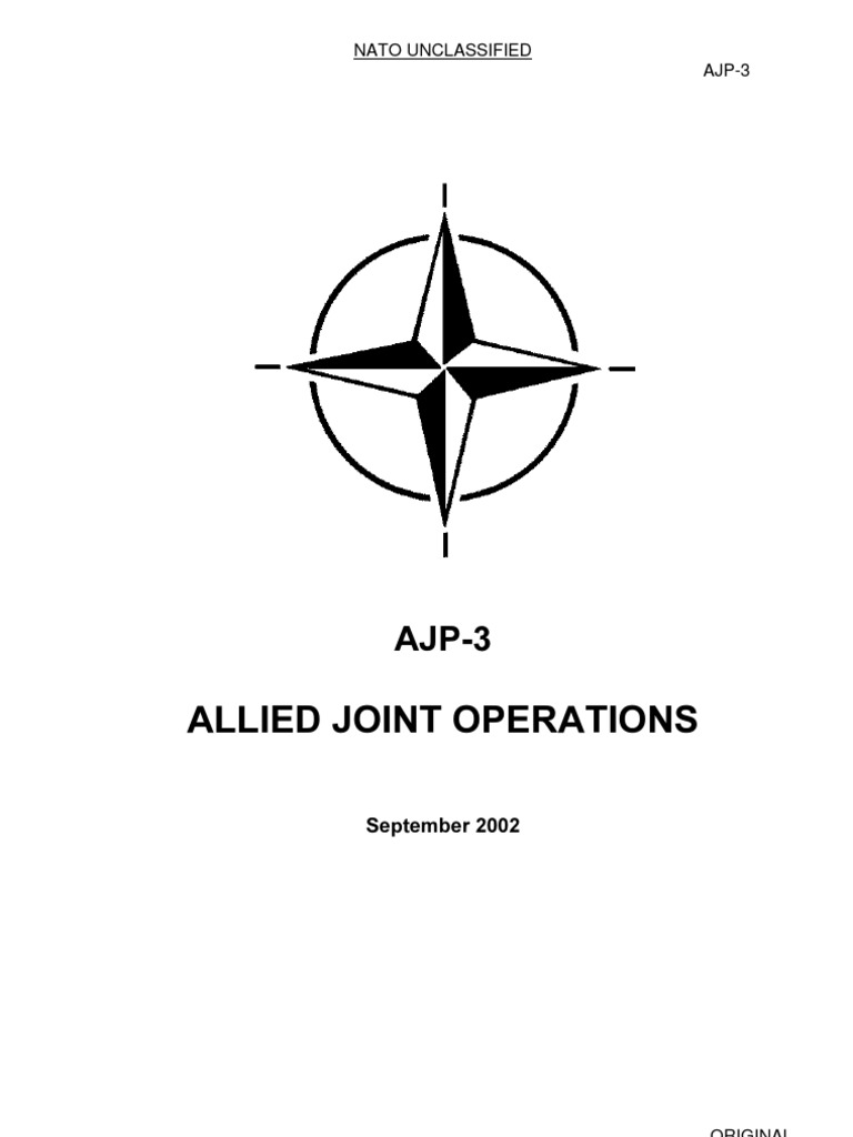NATO Allied Joint Operations Manual | PDF | Electronic Warfare ...