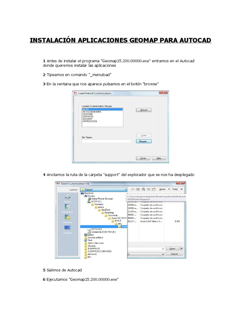 Geomap - Instalacion | PDF