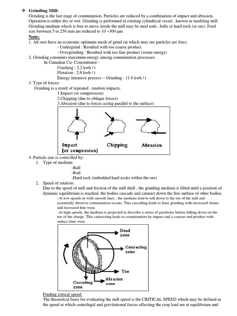 4 MP | PDF | Mill (Grinding) | Drag (Physics)