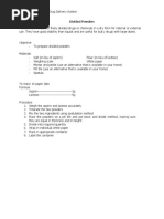 Geometric Dilution | PDF | Tablet (Pharmacy) | Dose (Biochemistry)