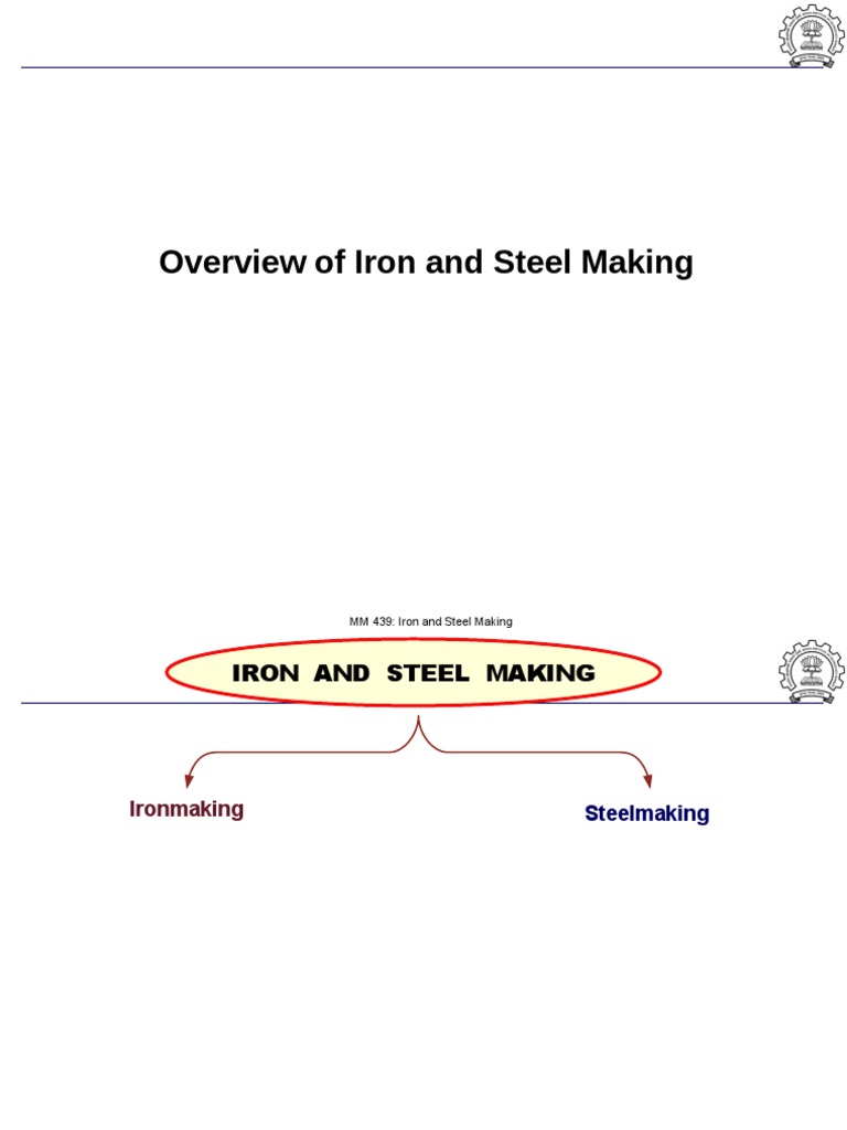 Overview of Iron and Steel Making | PDF | Steelmaking | Steel