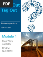 ADNOC Group WMS Permit To Work Answer Booklet | PDF | Vice President ...