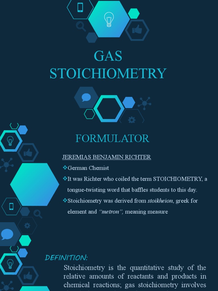 Gas Stoichiometry | PDF | Stoichiometry | Mole (Unit)
