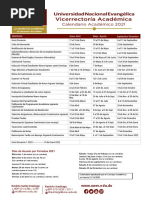 Calendario Academico Utp | PDF | Calendario