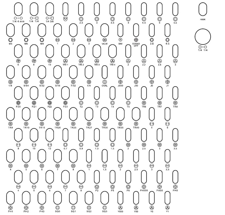 IFixit Manta - Bit Layout | PDF