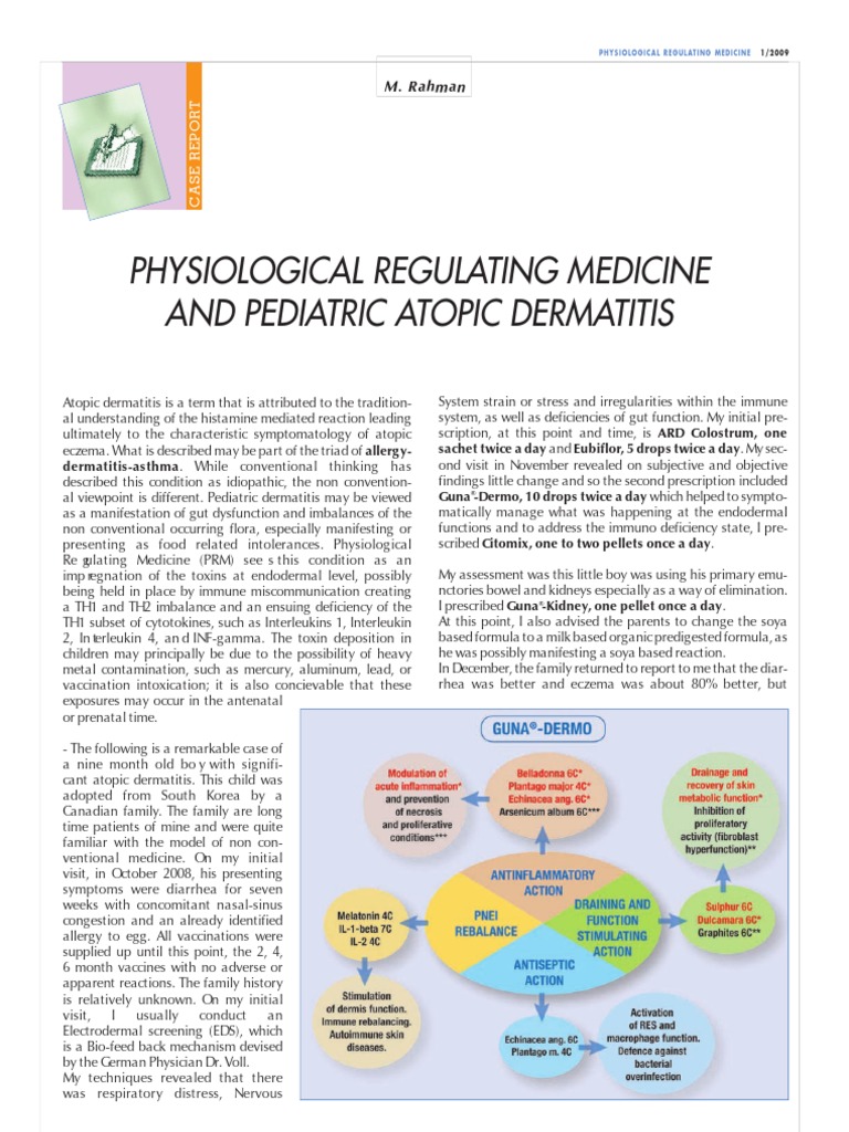 Dermatita Atopica La Copiipdf | PDF | Dermatitis | Medical Specialties