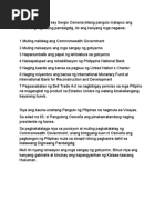 Mga Patakaran, Programa at | PDF