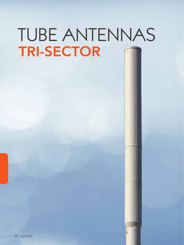 Tri-Sector: Tube Antennas | PDF | Decibel | Antenna (Radio)