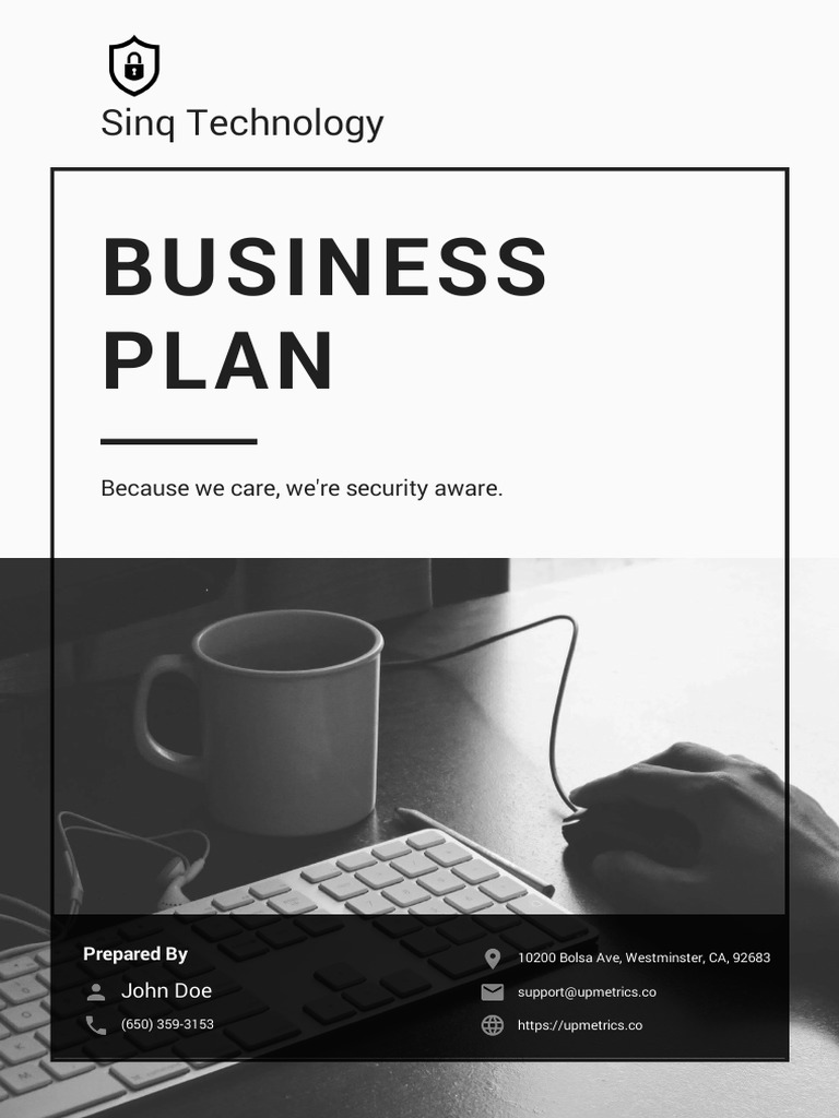 Cyber Security Business Plan Example | Download Free PDF | Computer ...