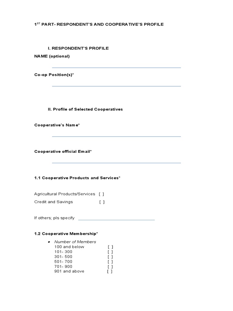 Research Questionnaire 101 Download Free Pdf Internal Control