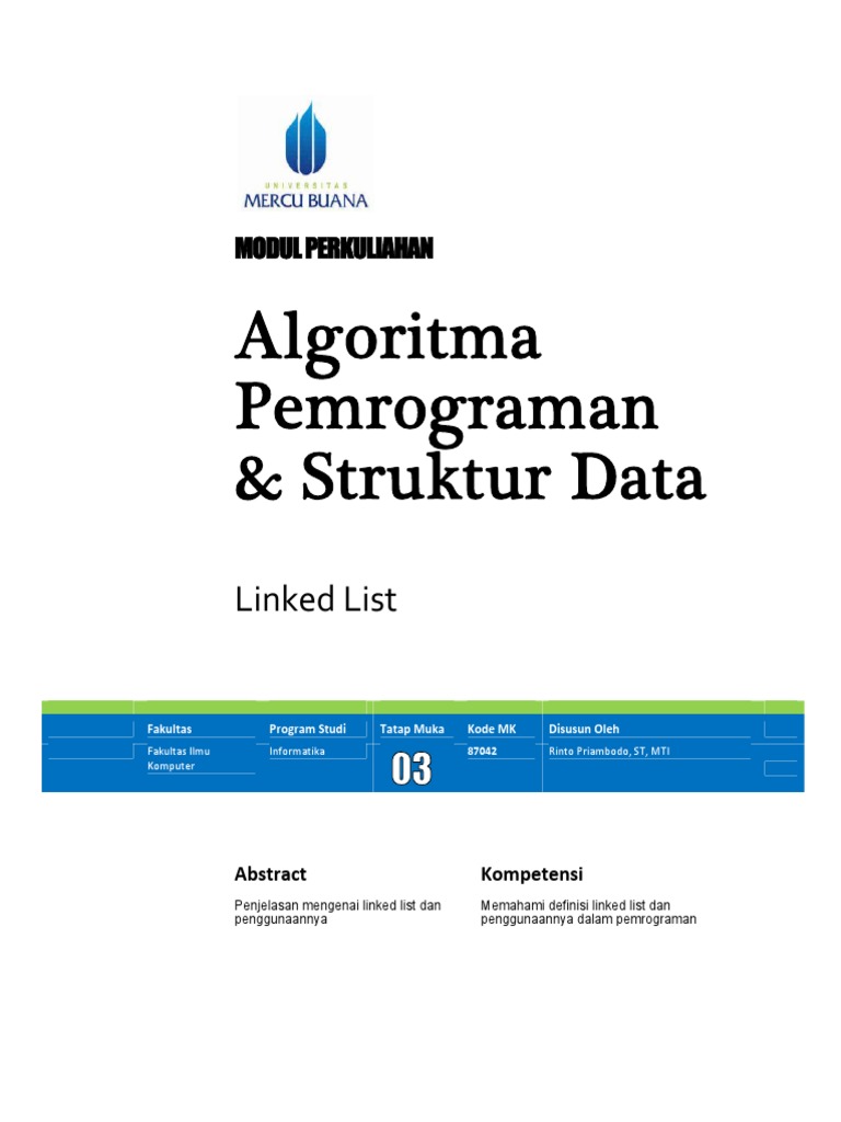 Algoritma Pemrograman Struktur Data Python | PDF