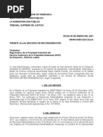 Amodelo de Recurso de Reconsideraci N Impugnando Una Multa Ante El ...