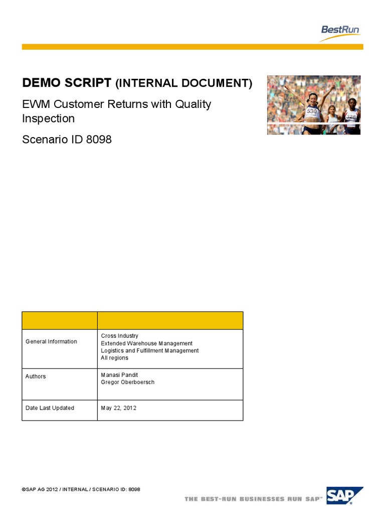 Demo Script: (Internal Document) | PDF | Ibm System I | Computing