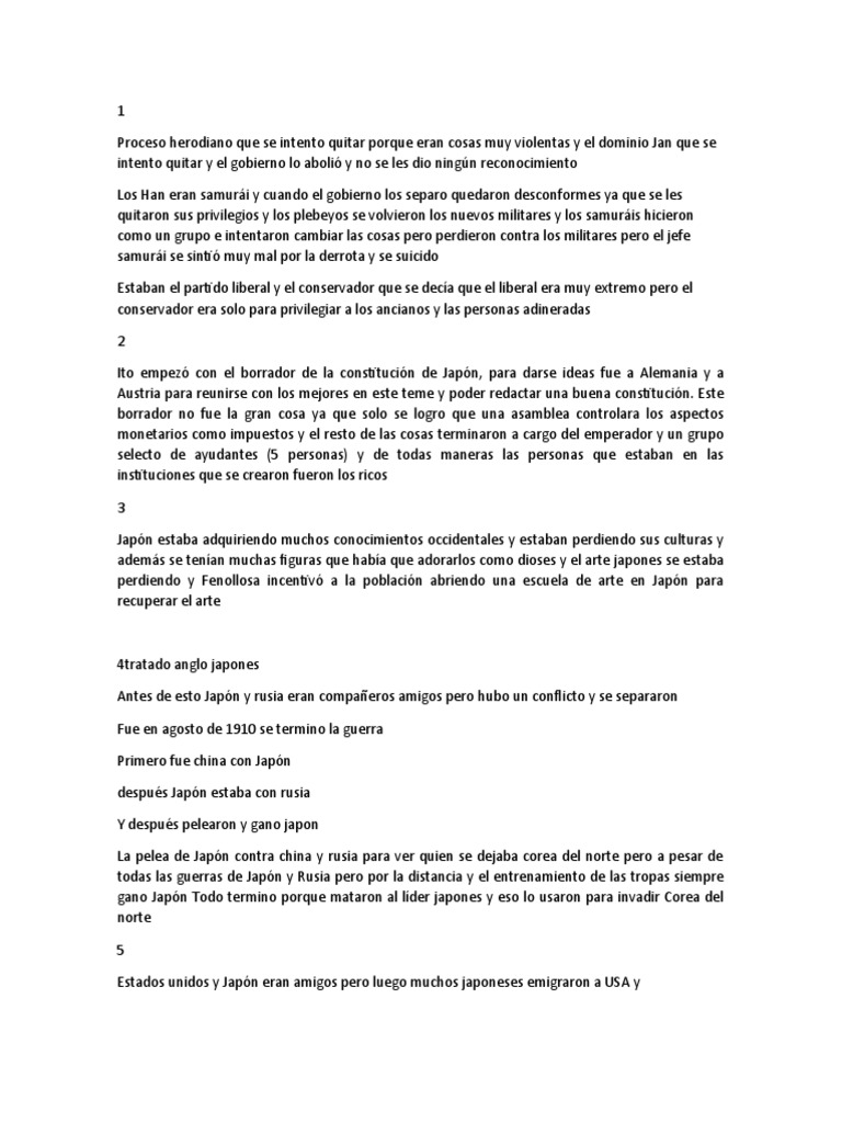 Apuntes de Una Breve Historia de Japon | PDF | Japón | China Apuntes de Una Breve Historia de Japon | PDF | Japón | China