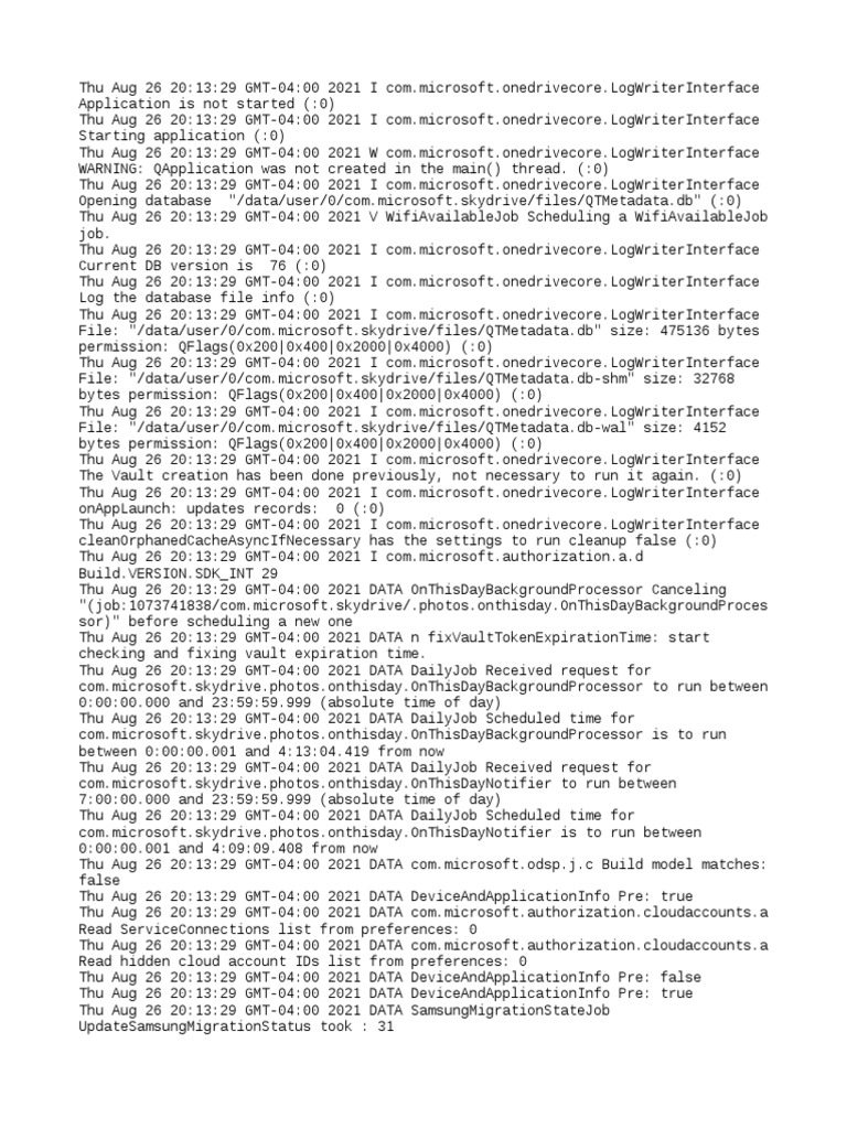 Current Log | PDF | Cache (Computing) | Computer File