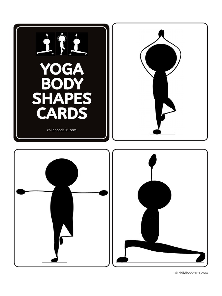 Yoga Body Shapes for Kids | PDF | Self-Improvement | Lifestyle