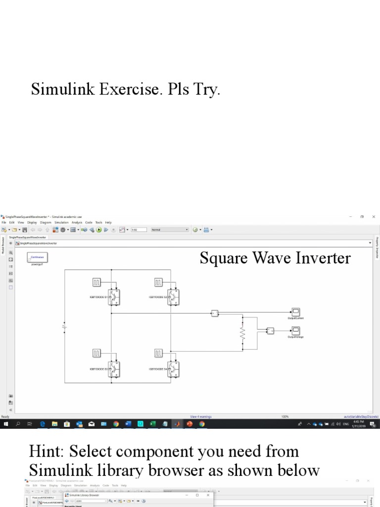 SIMULINK Tutorial 1 | PDF