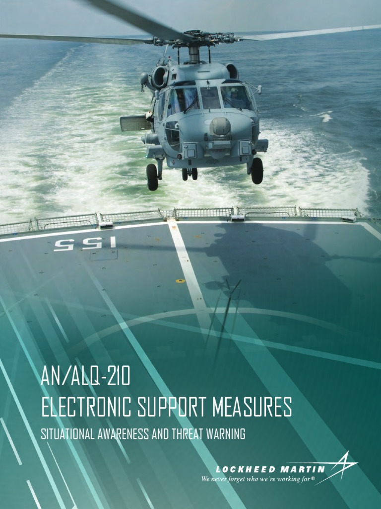 Lockheed Martin Brochure of ALQ 210 Electronic Warfare Aircraft | PDF ...