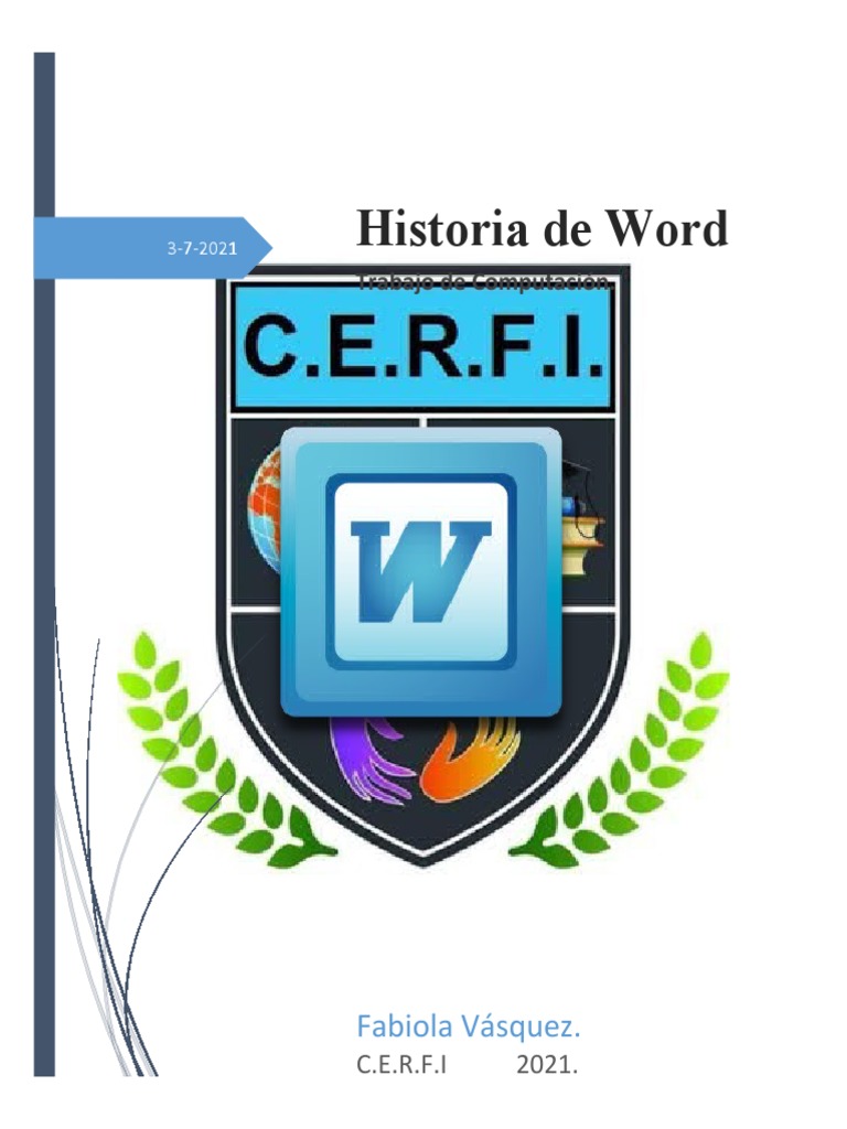 Historia de Word | Descargar gratis PDF | Microsoft Word | Microsoft ...