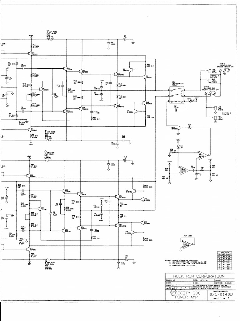 Velocity 300 Schematics 4 Pages | PDF