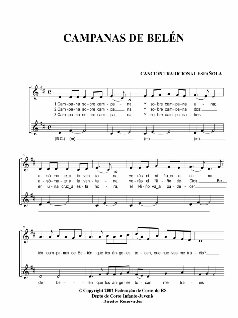Campanas de Belén | PDF