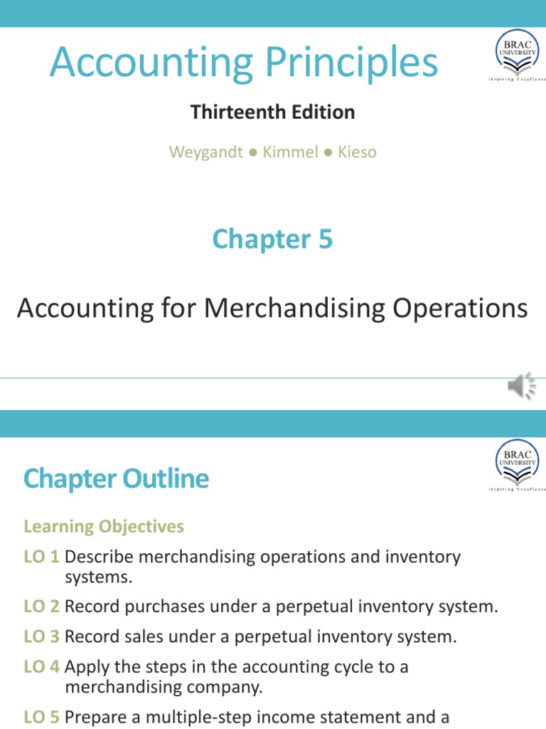 Chapter 5 Accounting For Merchandising Operation | PDF | Cost Of Goods ...