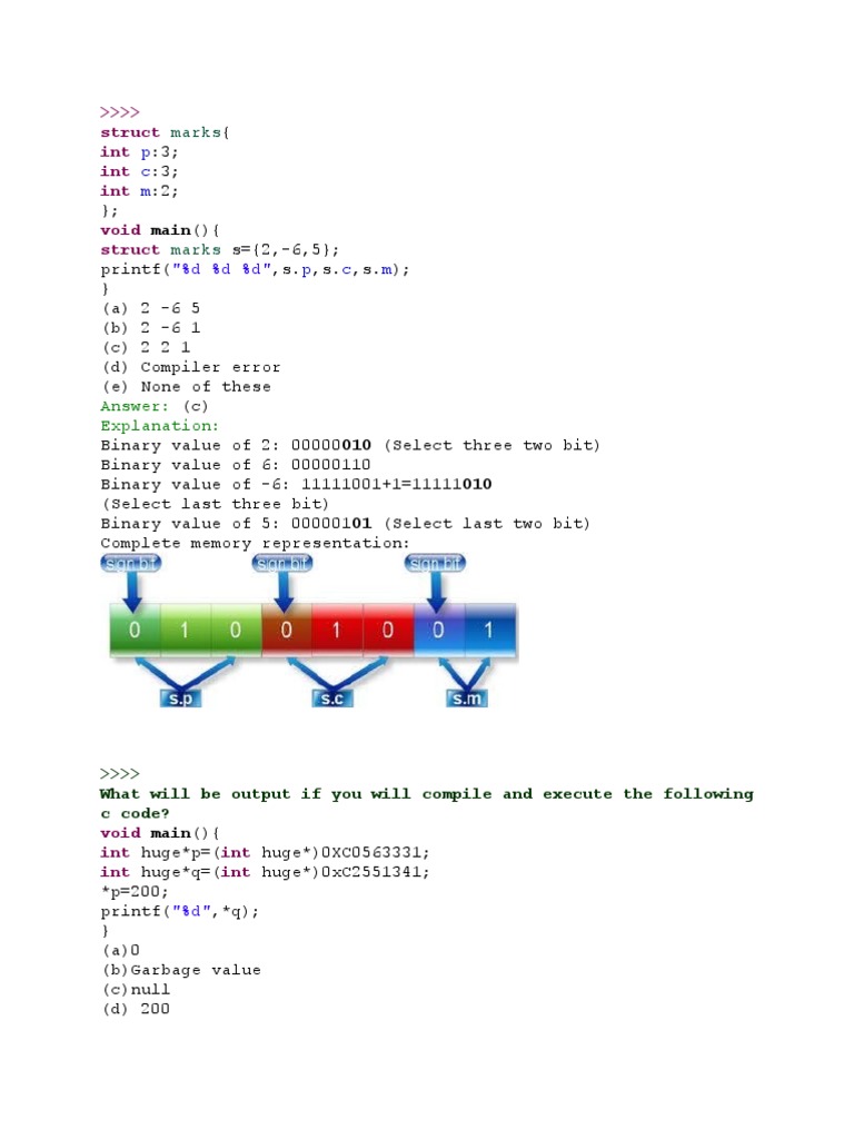 Marks: Struct Int Int Int Void Struct | PDF | Pointer (Computer ... Marks: Struct Int Int Int Void Struct | PDF | Pointer (Computer ...