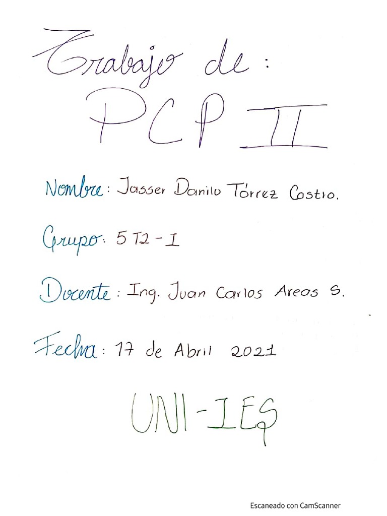 PCP 2 | PDF