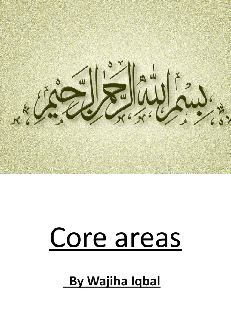 Core Areas | PDF