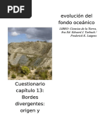 Bordes Transformantes | PDF | Placas tectónicas | Falla (geología)
