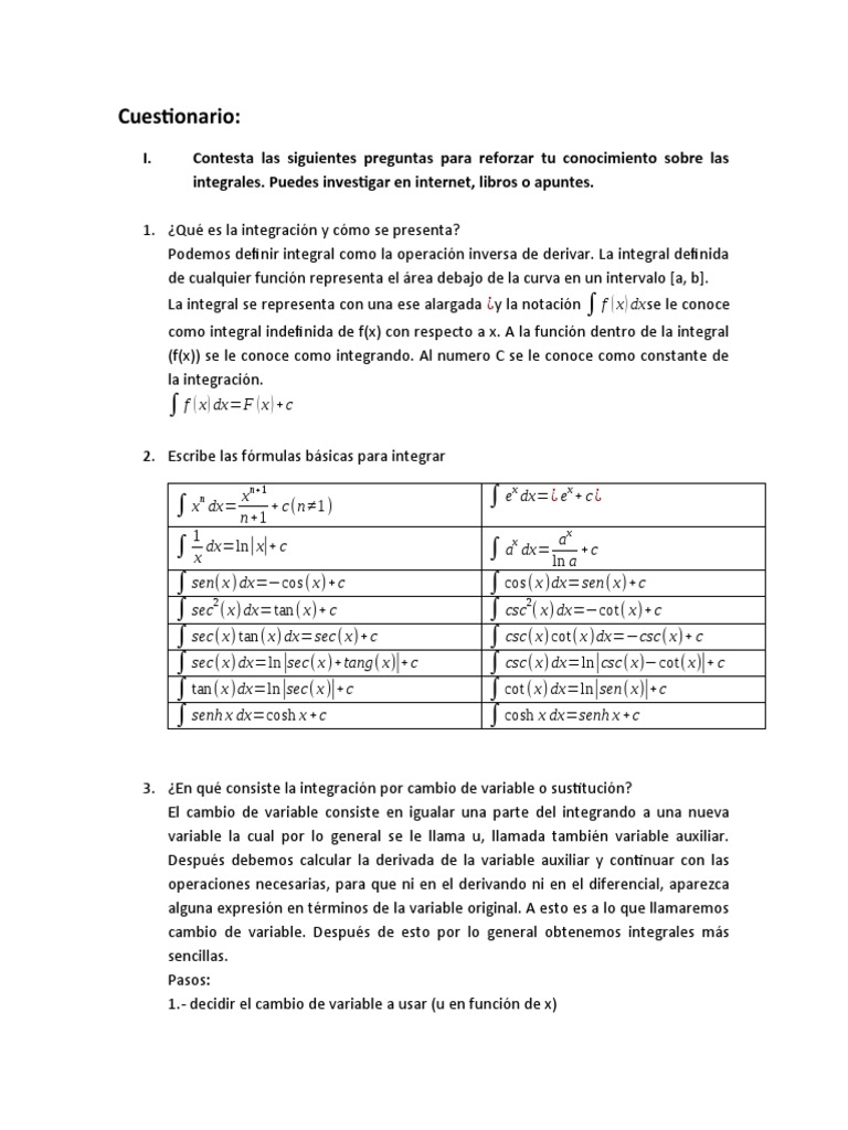 Act2 Solucion | PDF | Integral | Análisis